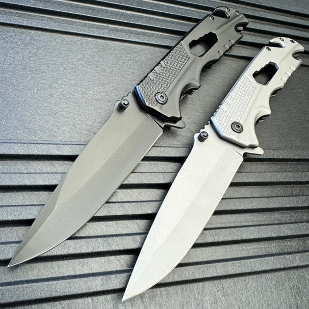 Rescue Style Spring Assisted Pocket Knife | MEGAKNIFE WHOLESALE